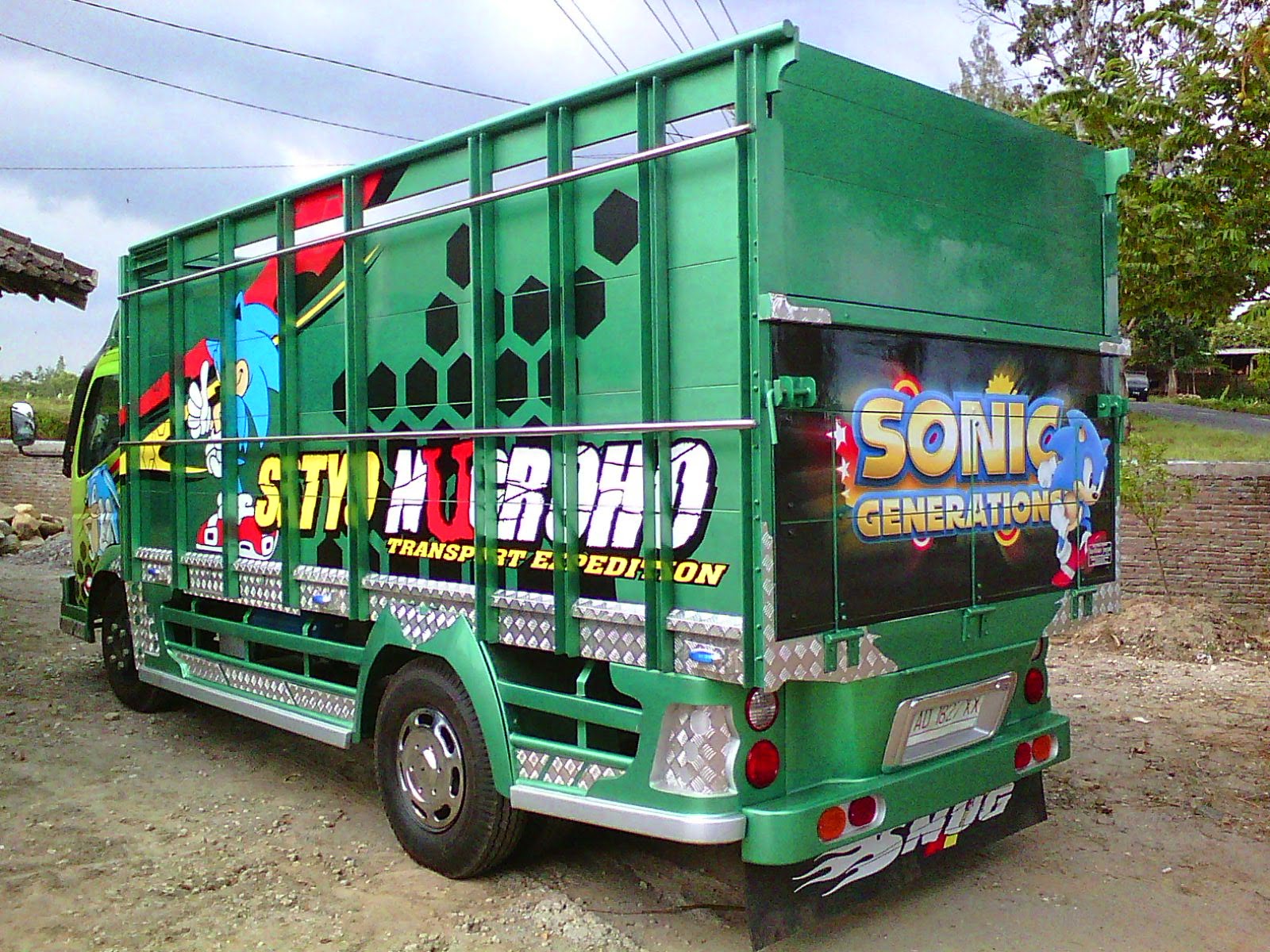 VARIASI TRUK KUNING - BRILIAN JAYA KAROSERI