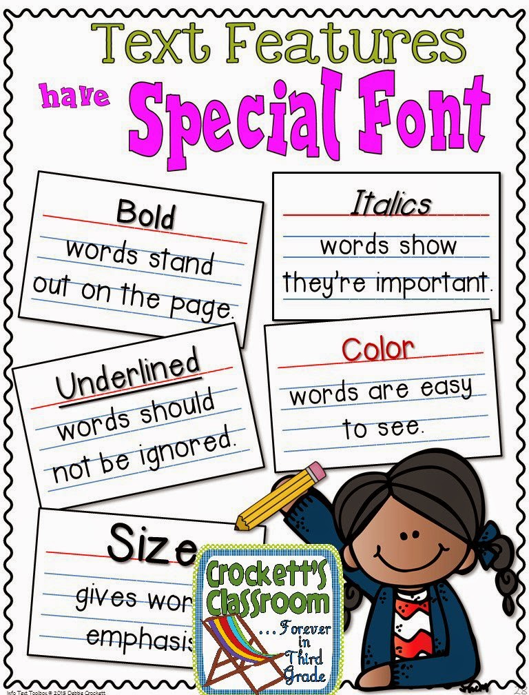 Classroom Freebies Too: Informational Text Toolbox