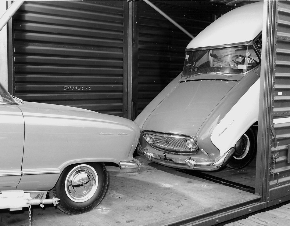 Just A Car Guy: Stack em, pack em, and rack em! 1955 Nash cars in Auto ...