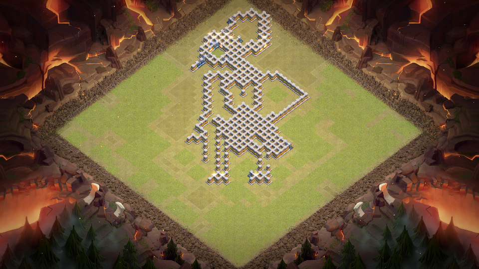 Kumpulan Base COC Unik, Lucu, dan Keren Terbaru untuk TH 11, 12, 13 ...