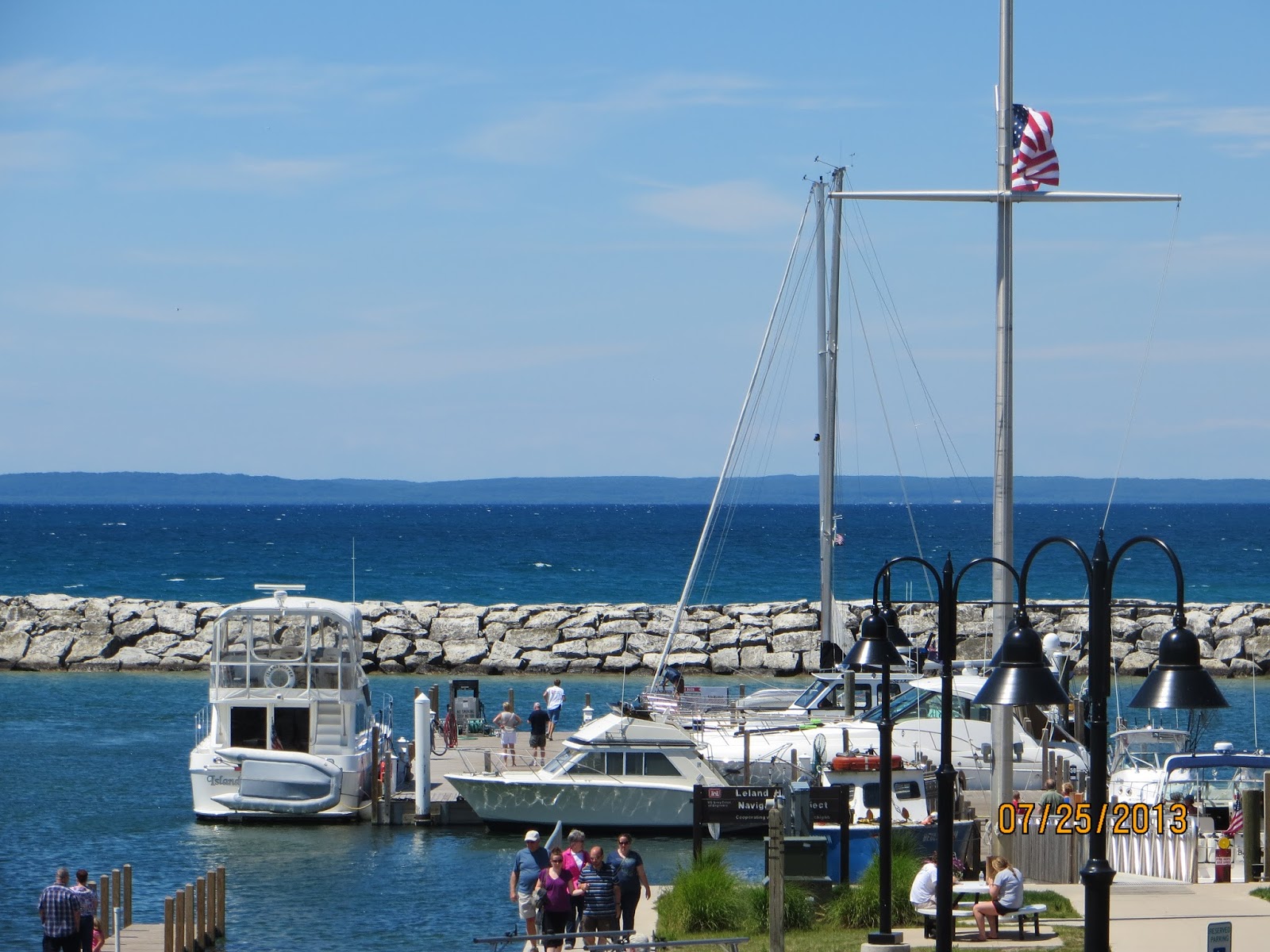 M/V Island Hopper's Log: Leland, MI