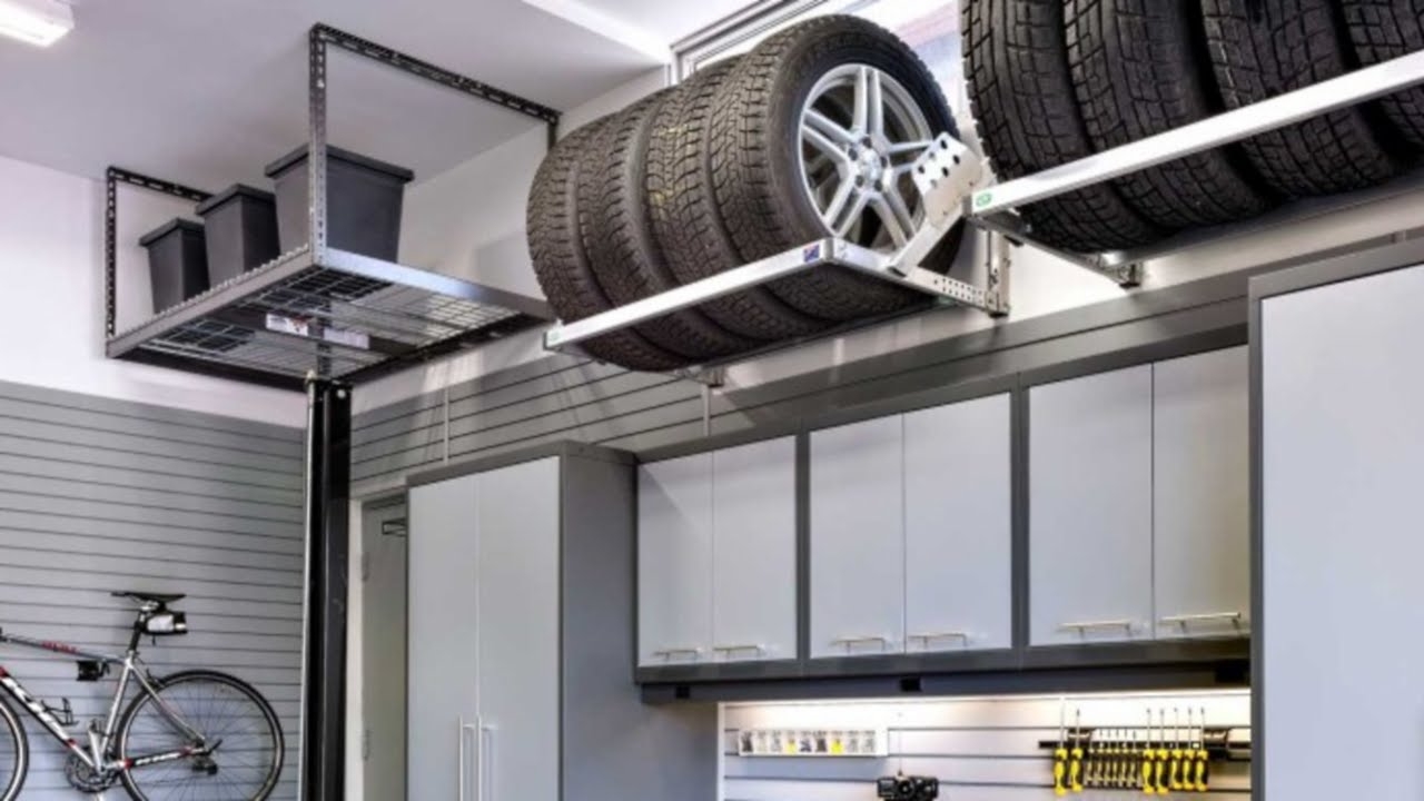 27 Unique And Neat Garage Storage Design | ARA HOME