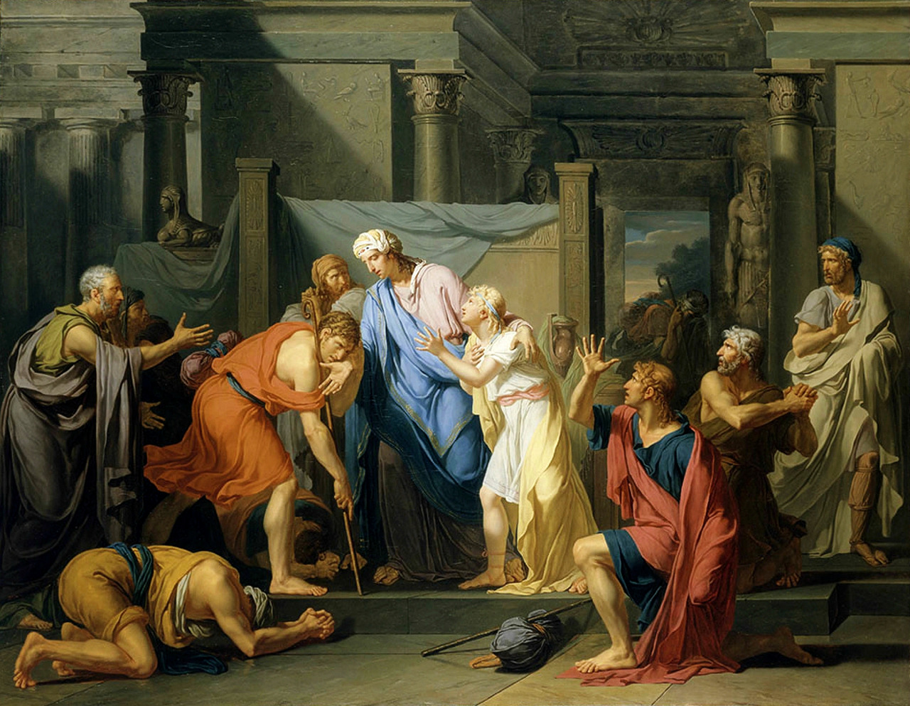 Mes Images: Joseph reconnu par ses frères - Tableau