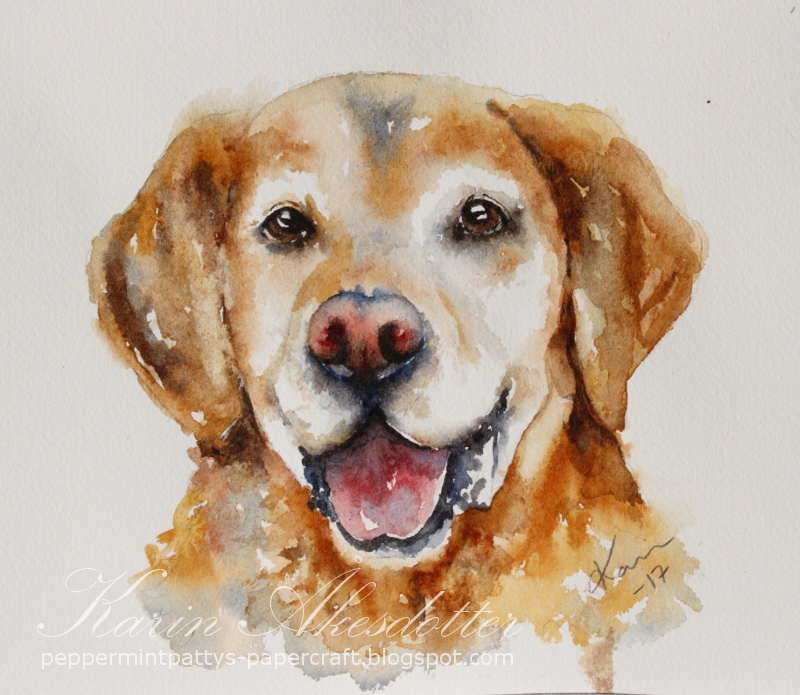 Peppermint Patty's Papercraft: World watercolor month day 18 Furry Friends