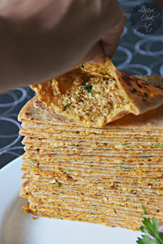 Chicken Paratha/ Chicken Kheema Paratha ~ Lincy's Cook Art