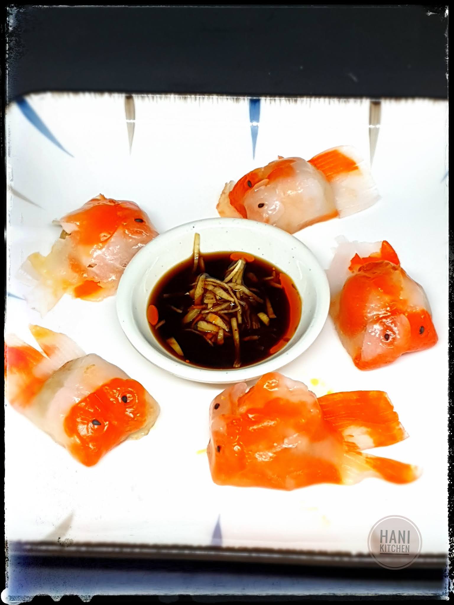 Hani's Kitchen: Koi Fish Crystal Dumplings