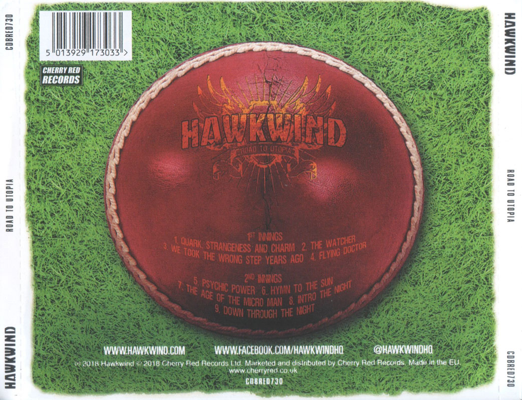 Classic Rock Covers Database: Hawkwind - The Road to Utopia (2018)