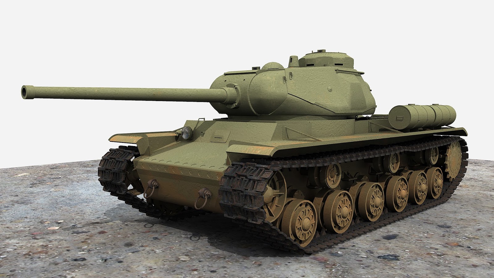 SketchUP Power 草圖力量: KV-85 Russian Heavy Tank 蘇聯KV-85重戰車