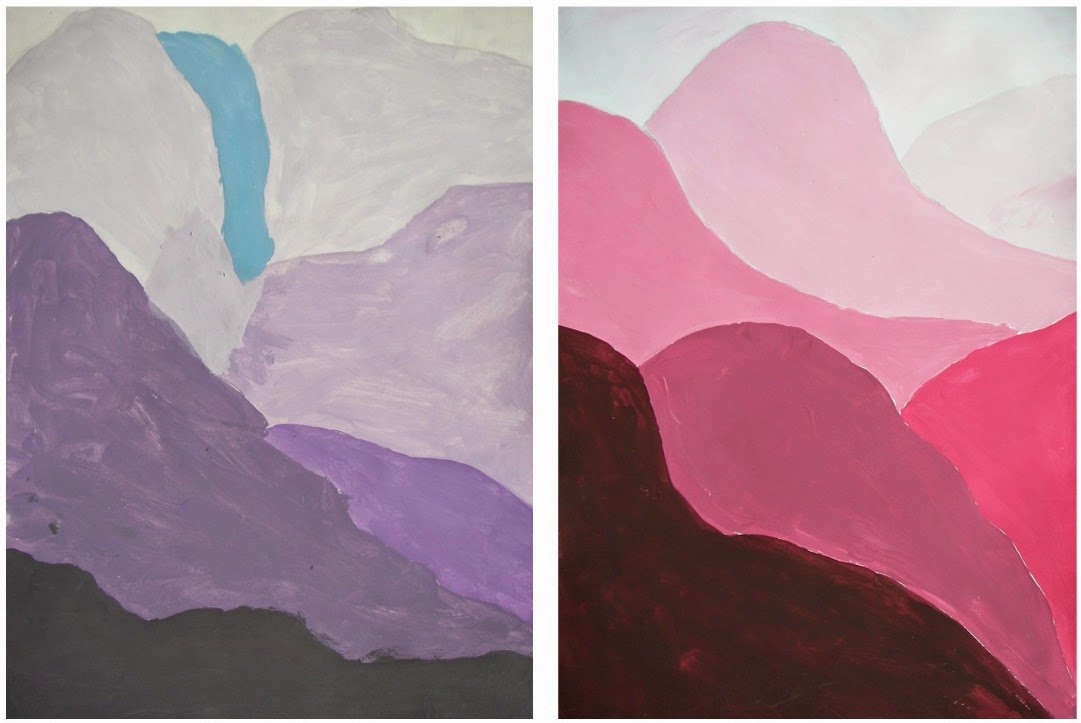 The Rolling Artroom: Value Landscapes (4th-6th Grade)