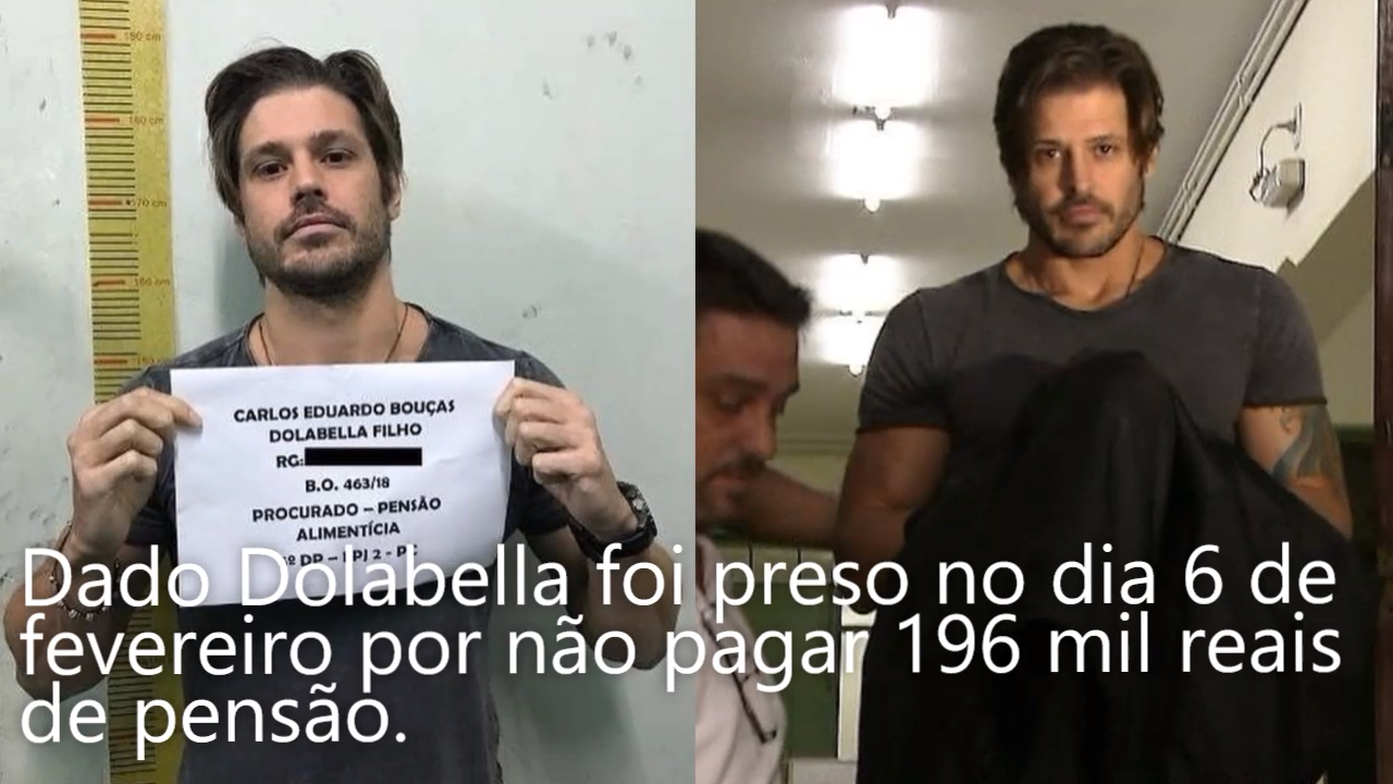 Surgem as primeiras imagens de Dado Dolabella preso | Brasil Stories