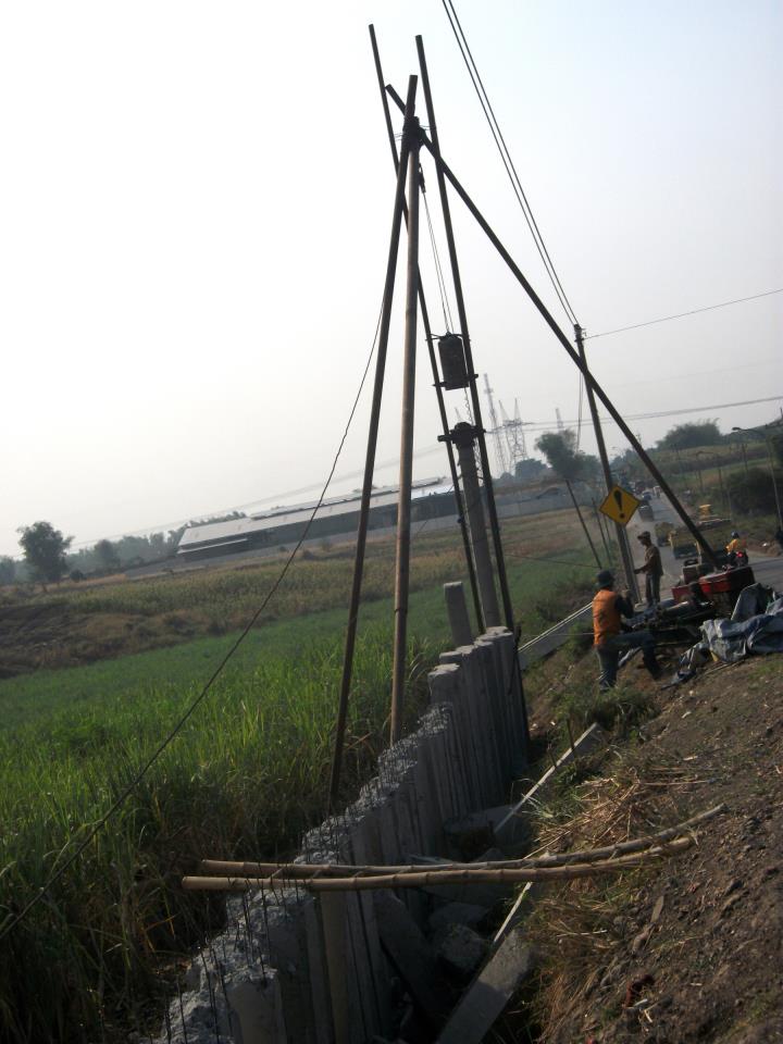 PANCANG MANUAL TRIPOD-LABRANG: Drop Hammer Metode Tripod atau Box-I Labrang
