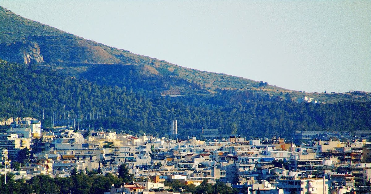 city, landscape, urban, Athens, Athina, Greece, buildings, suburbs ...