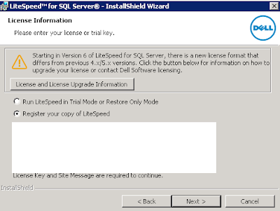 SQL SERVER DBA and Azure SQL: Litespeed Installation Steps