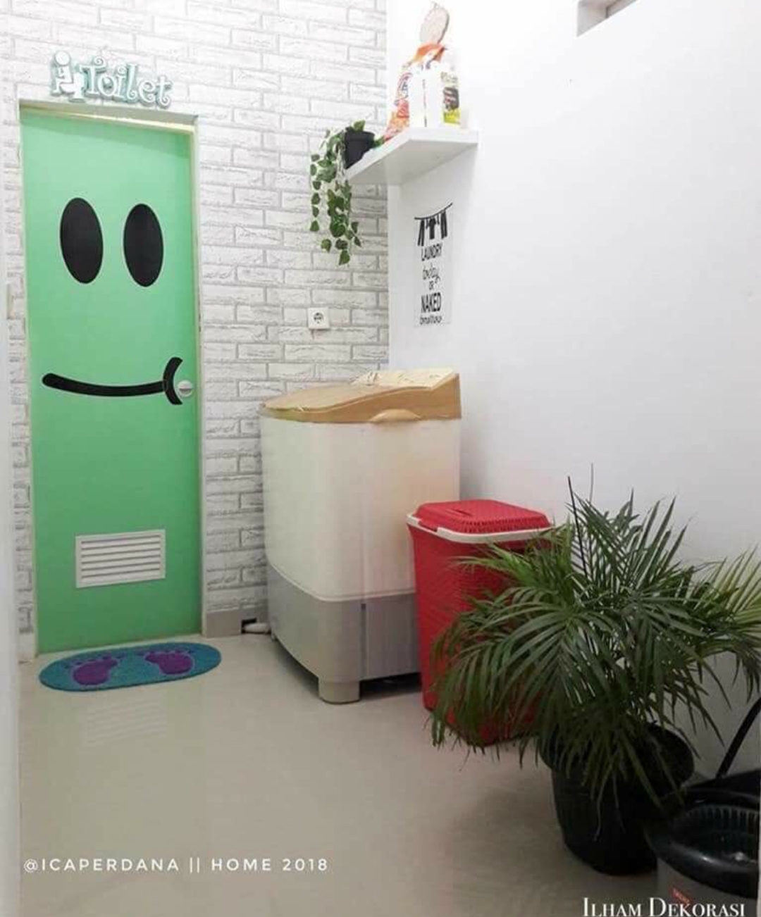 DEKORASI ILHAM RUANG LAUNDRY