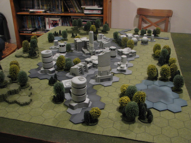 15mm Sci Fi Small Soldiers: Battletech City Battlefield - 6mm Old Crow ...