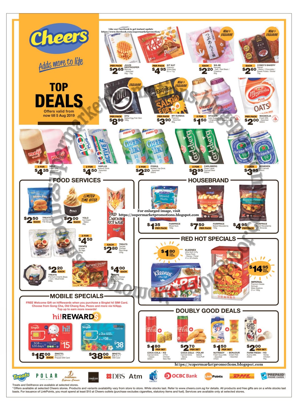 Cheers Promotion 02 July - 05 August 2019 ~ Supermarket Promotions