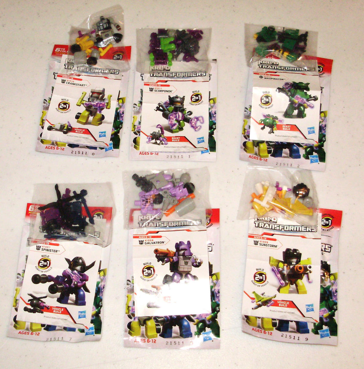 Niwde Hobbies & Collection: Kre-O Transformers Micro Changers Wave 1 ...