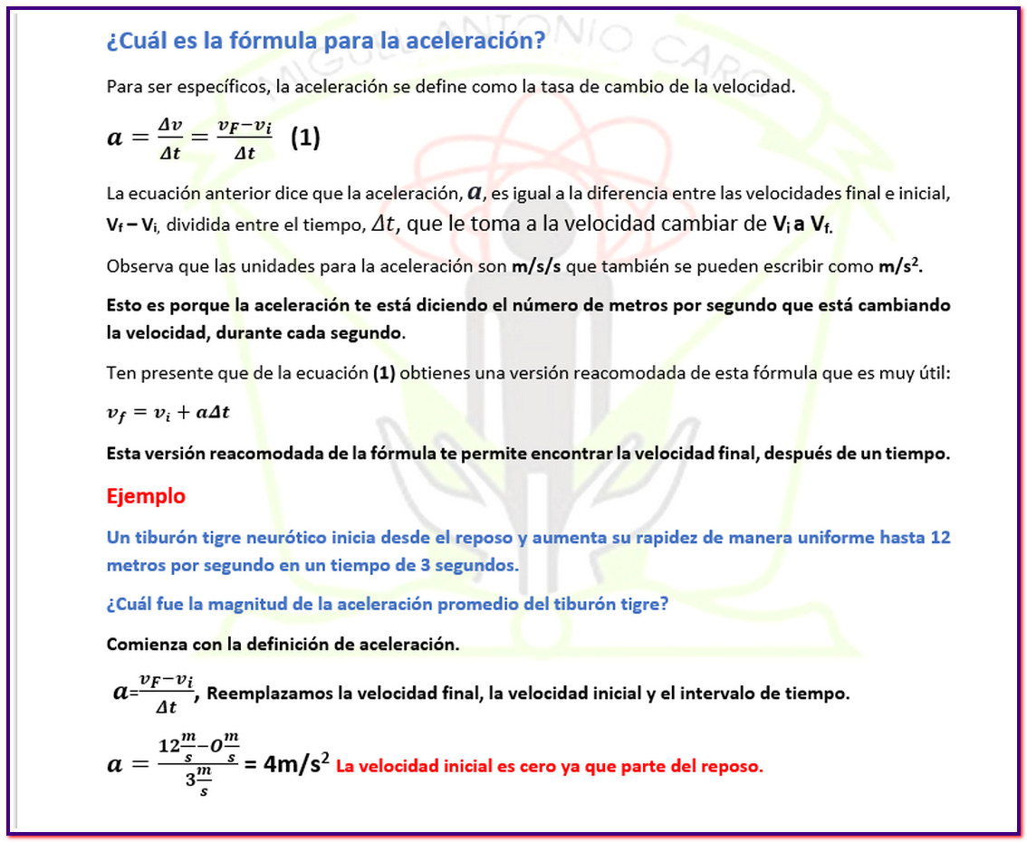 Fisicoquímica: M.U.A