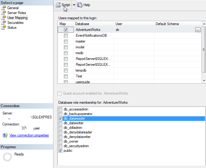 SQL Server - Rain or Shine : Creating SQL server login SQL Server - Rain or Shine : Creating SQL server login