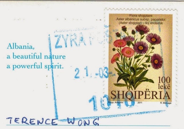 Terence's collections ...: Postcard from Berat, Albania - a UNESCO ...