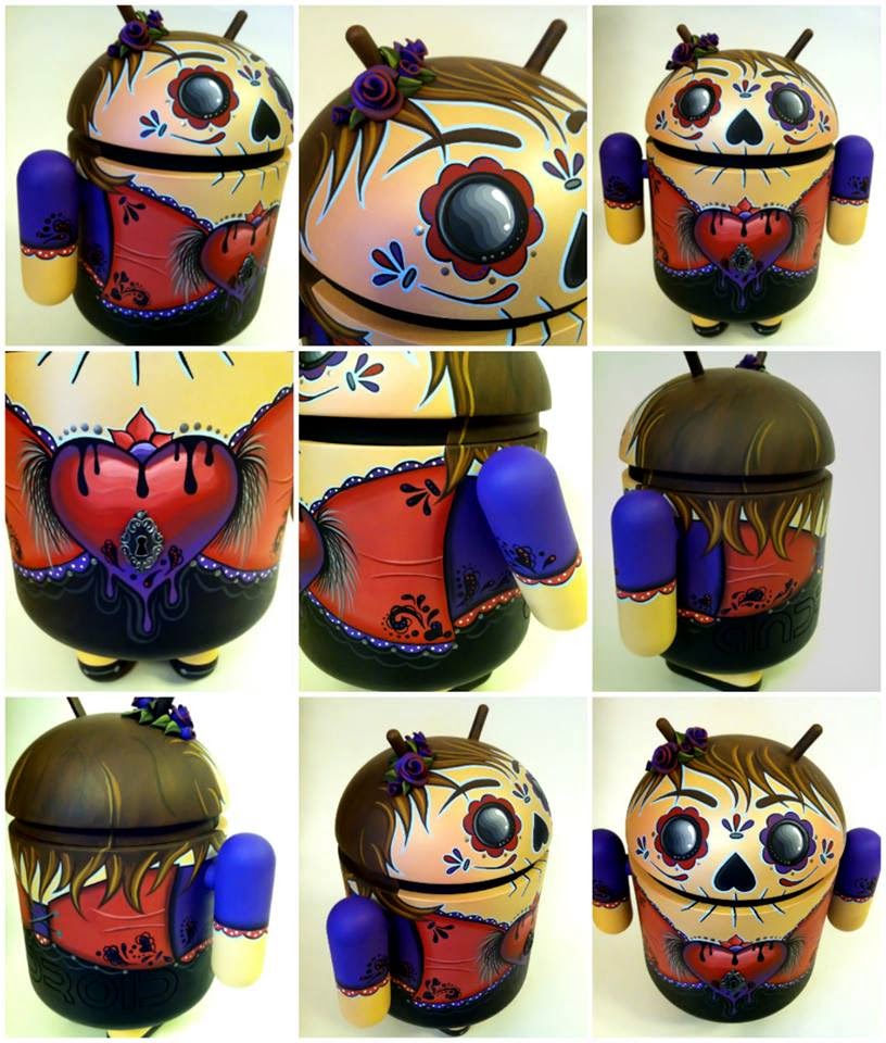 Dunny Addicts: Custom: 10" Mega Android by Malo April