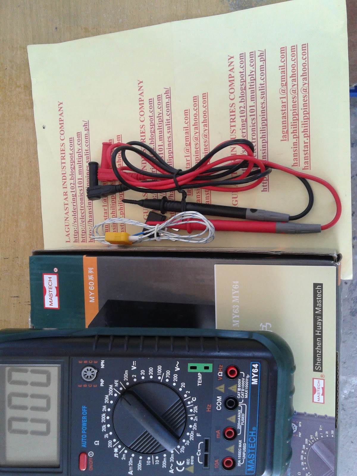 Soldering, Anti-Static, ThermoMeters Philippines: DIGITAL MULTIMETER ...
