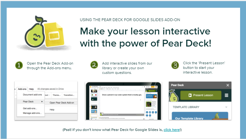 How to Use Pear Deck