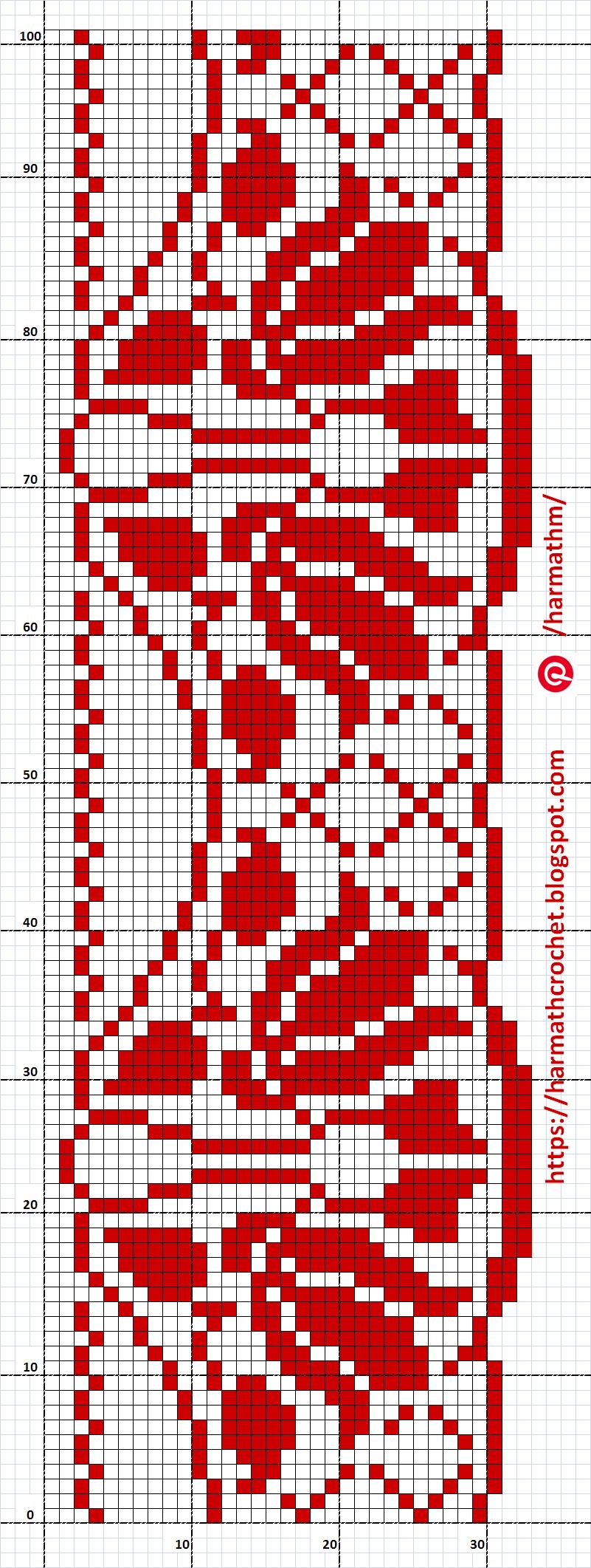 Filet - Crochet Patterns: Filet - crochet lace 450