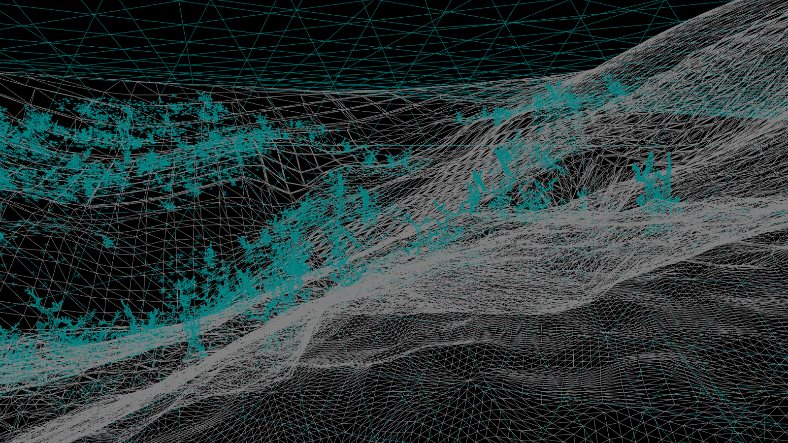 Michael Fahel's Art Process Blog: Tessellation for Landscape