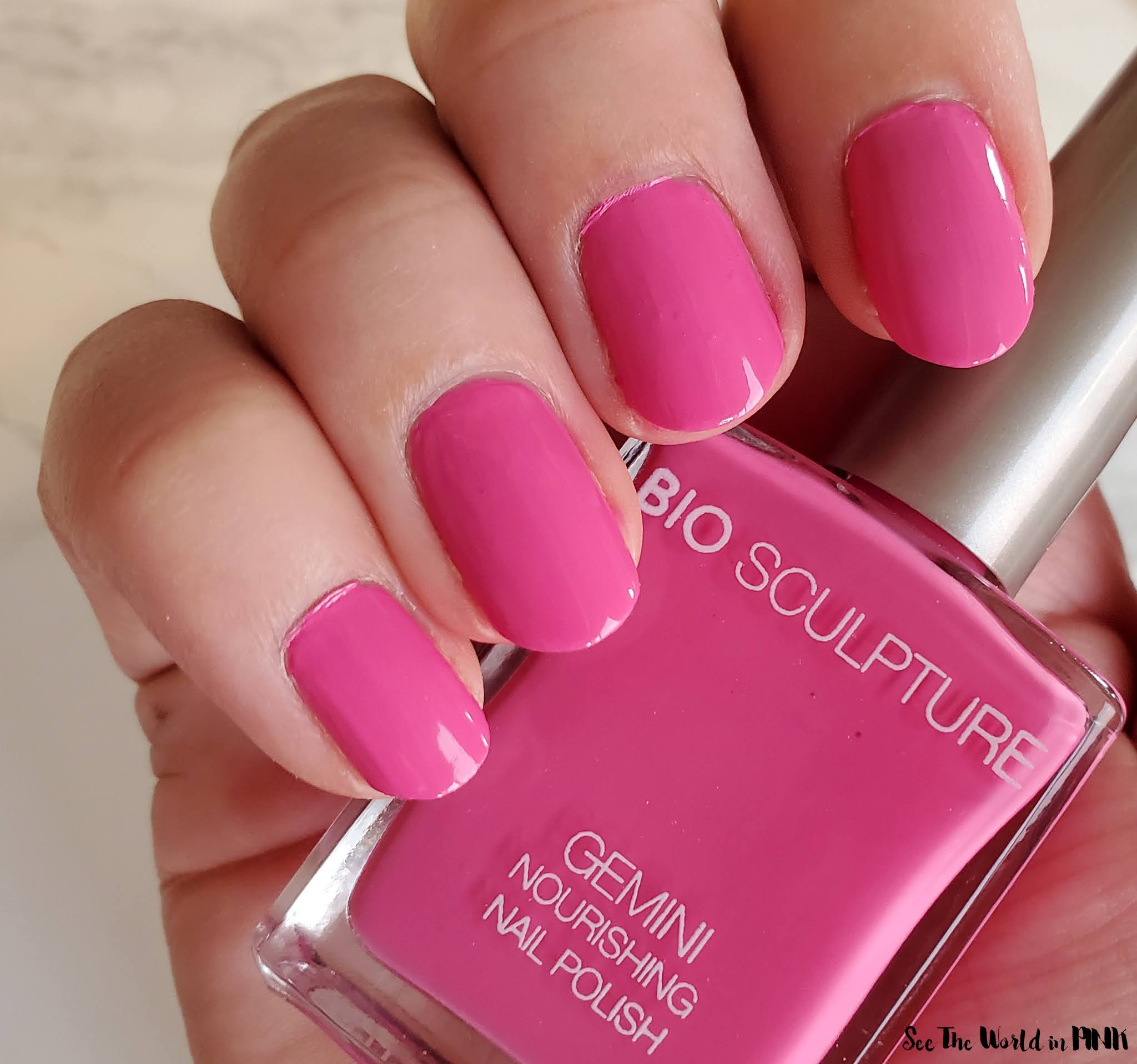 Manicure Monday - Bio Sculpture Perfect Pink Polish | See the World in PINK