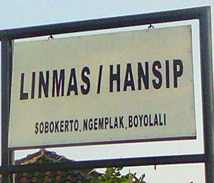 LINMAS / HANSIP | desa sobokerto