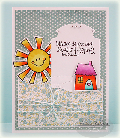 Sweet 'n Sassy Stamps: Friday Feature: Happy Home