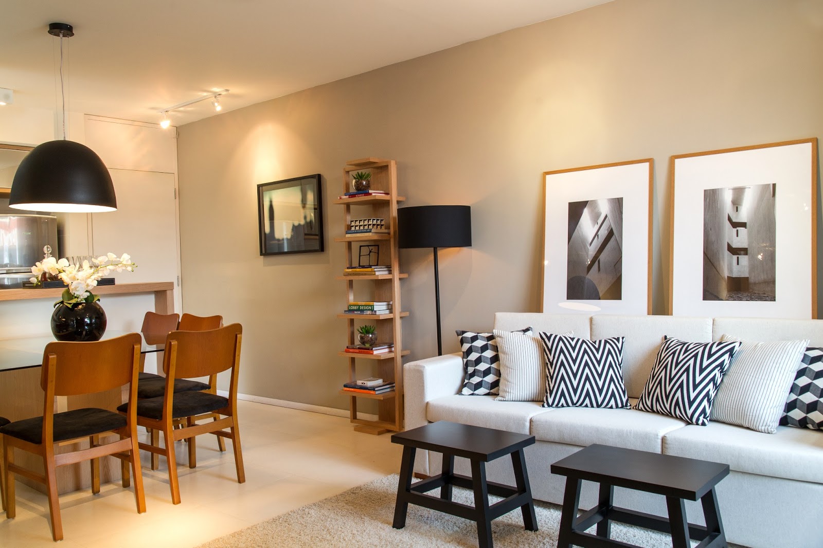 Helena Kallas: Apartamento decorado construtora Even