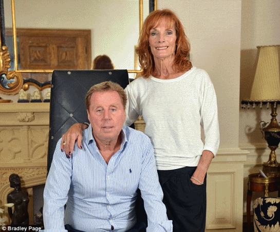 OMG! Harry Redknapp accidentally runs his wife over in his Range Rover ...