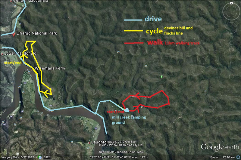ROCK'S ADVENTURES: CENTRAL COAST - dharug national park - october 2012