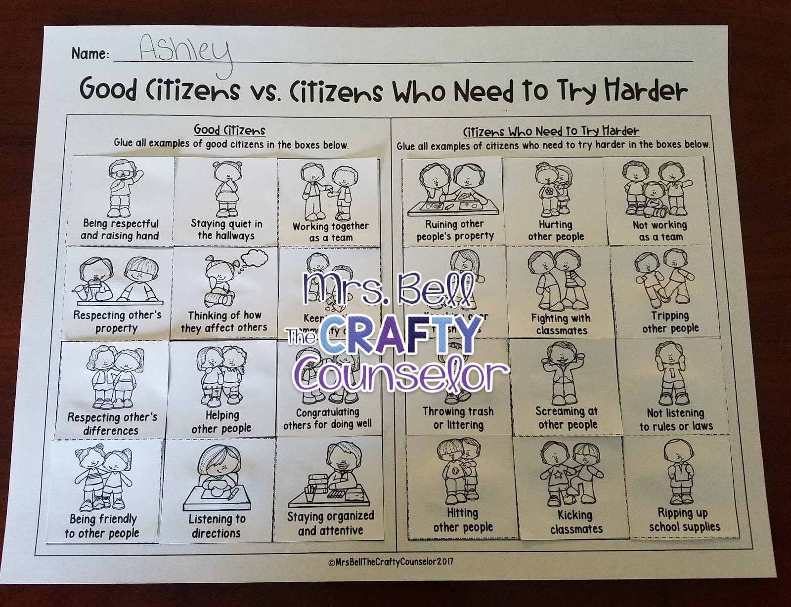 Good Citizens - Mrs. Bell The Crafty Counselor