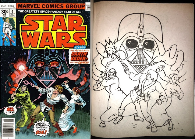 theswca blog: Stay Inside the Lines: Kenner's Star Wars Coloring Books ...