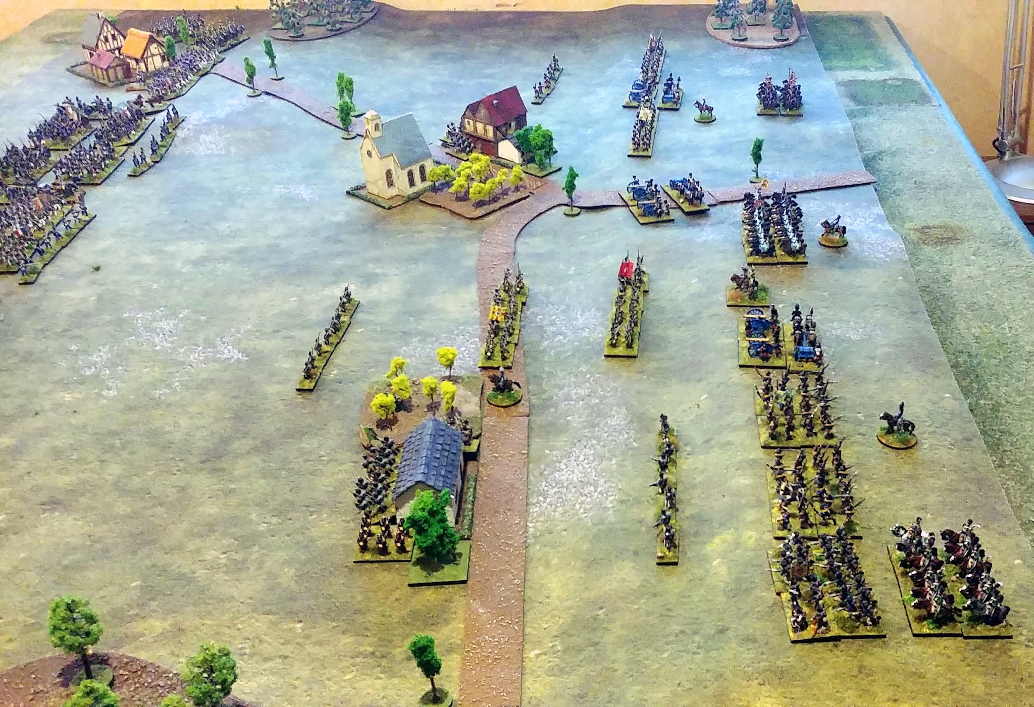 Sgt Steiner's Wargaming Blog: Napoleonic game set up