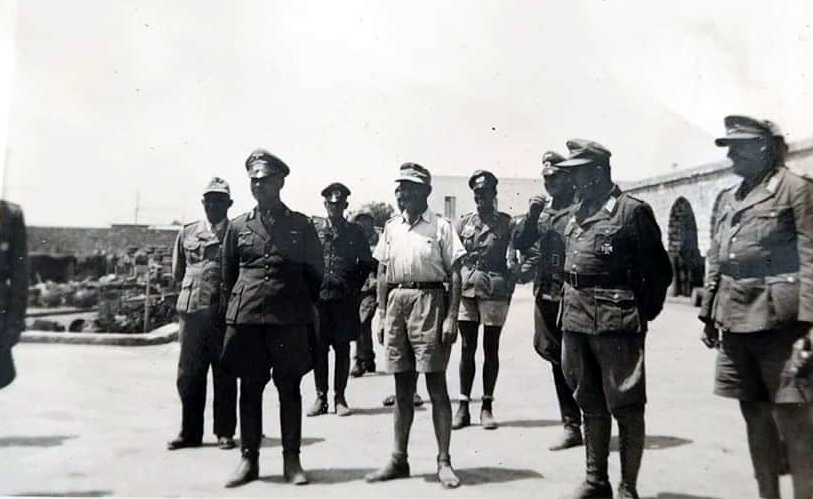 NAZI JERMAN: Foto Erwin Rommel Sebagai Panglima Afrikakorps