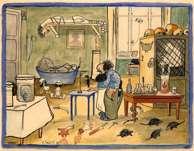 Storm P: Moderne (læge)videnskab