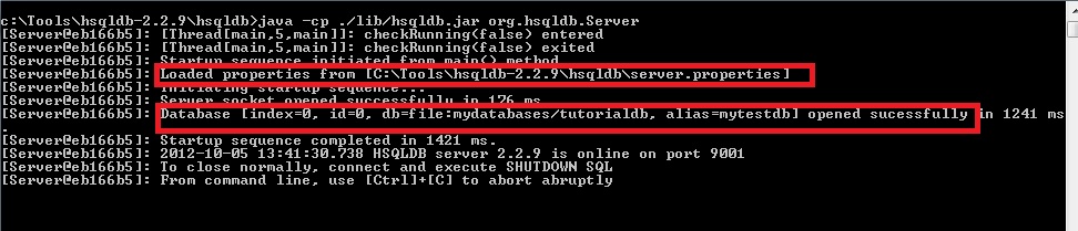 SQL Tutorial with HSQLDB
