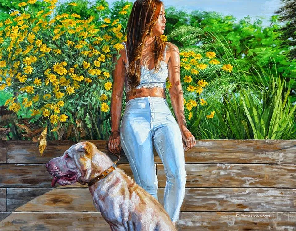 Michele Del Campo, 1976 | Pittore Figurativo | Tutt'Art@