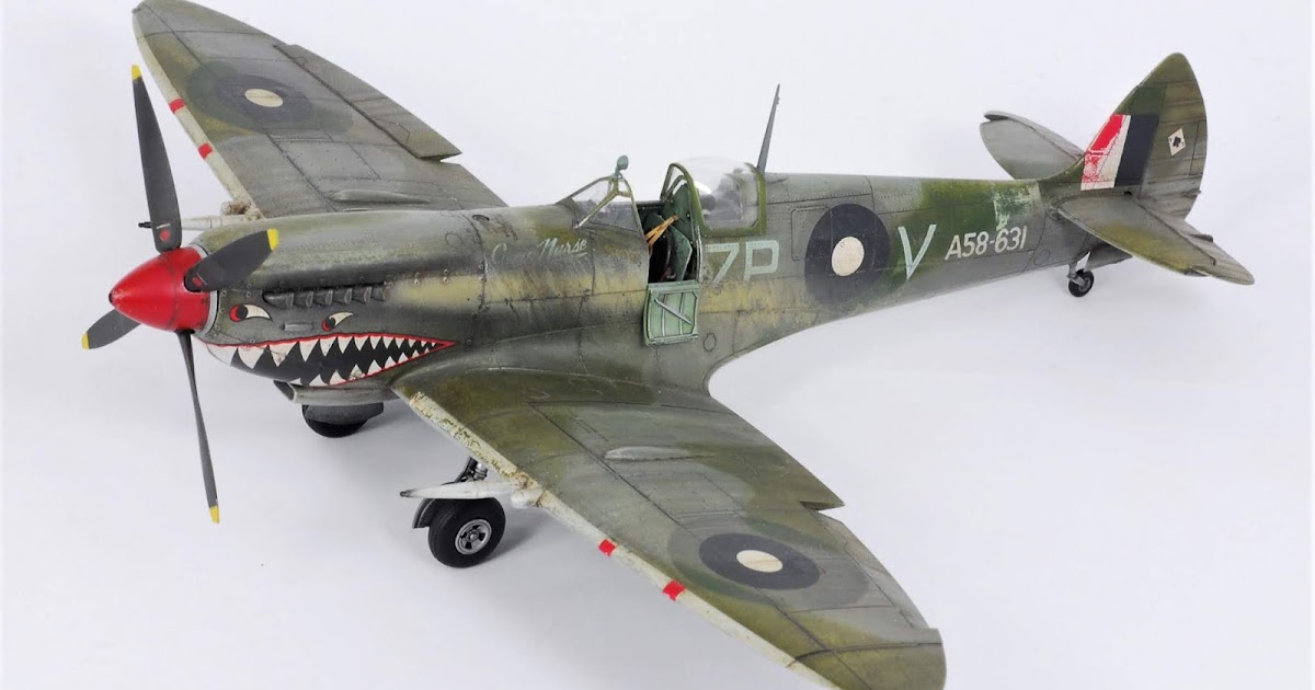 Modelarstwo Irasa: Spitfire VIII 1:48 Aussie Eight .Galeria