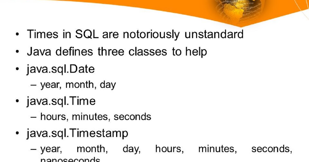 How to convert java.sql.Date to java.util.Date in Java - JDBC Example How to convert java.sql.Date to java.util.Date in Java - JDBC Example