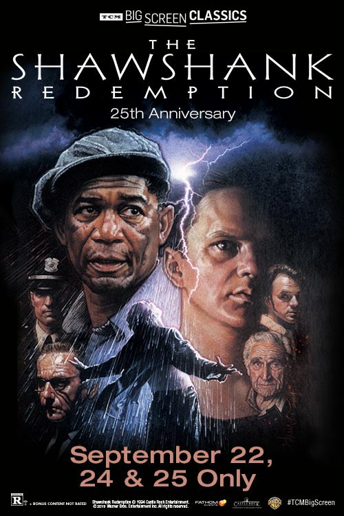 RETRO KIMMER'S BLOG: SHAWSHANK REDEMPTION BACK IN THEATERS THIS WEEKEND!