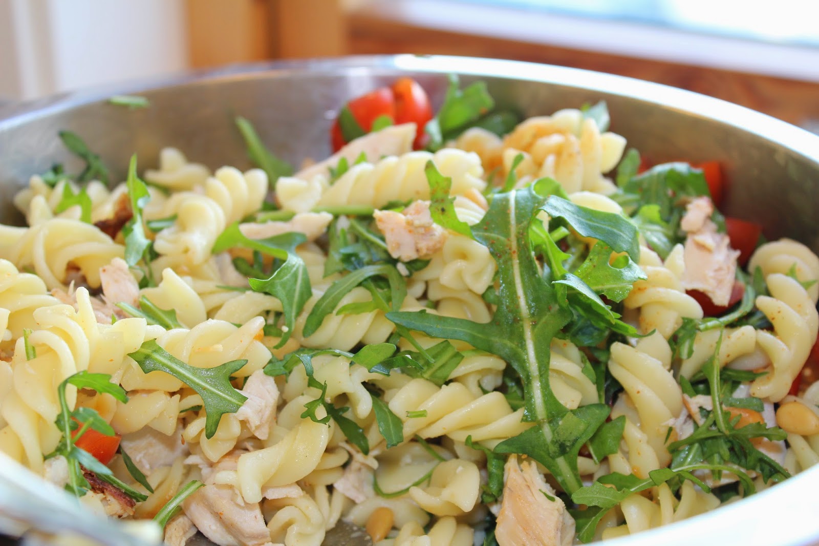 Saladmaster Mat: Pastasalat med Kylling