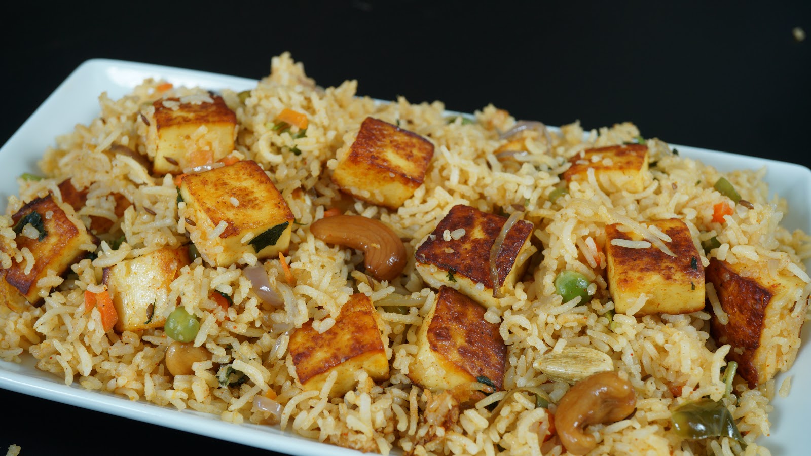 Paneer Pulao Recipe | Steffi's Recipes