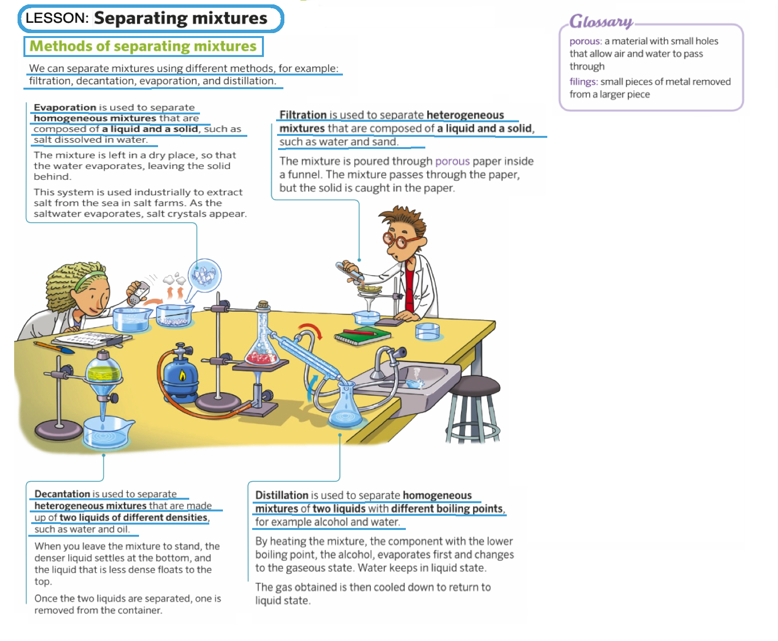 Blog de 6º de Primaria: NATURAL SCIENCE - UNIT: MATTER CHANGES - LESSON ...