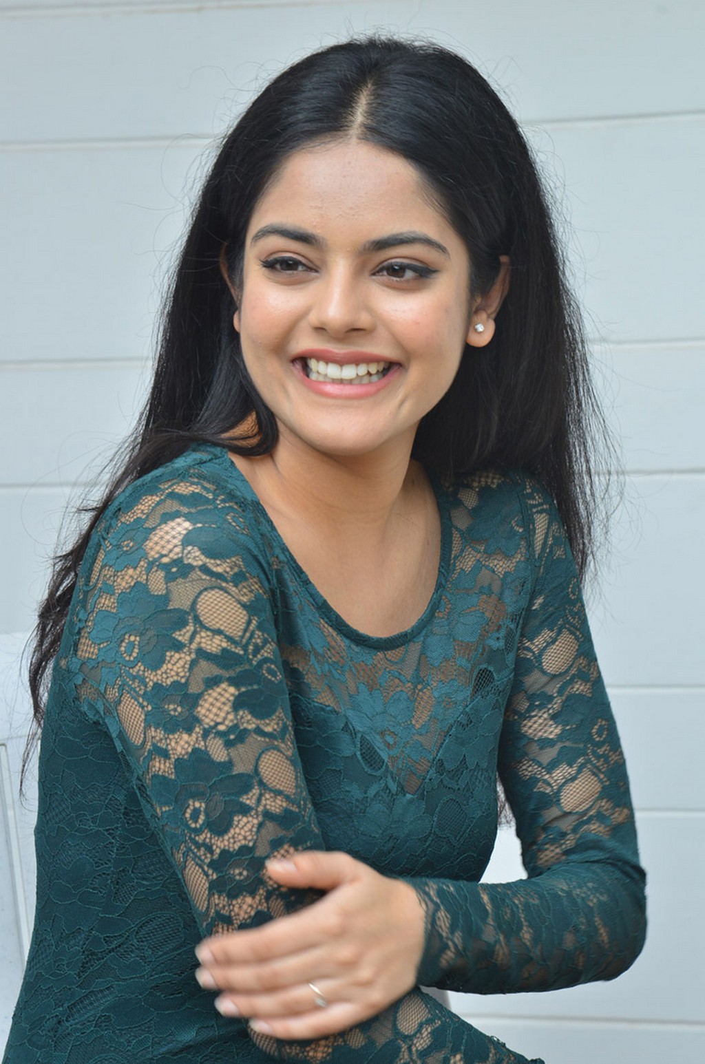Riddhi Kumar at Anaganaga O Premakatha Press Meet - South Indian Actress