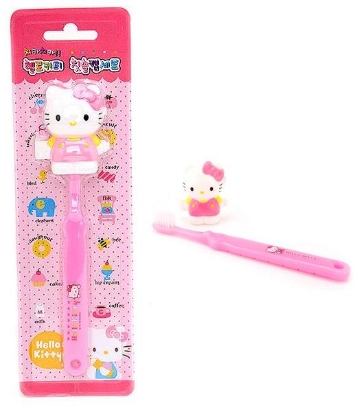 My Noble Baby: Hello Kitty Tooth Brush with Cap